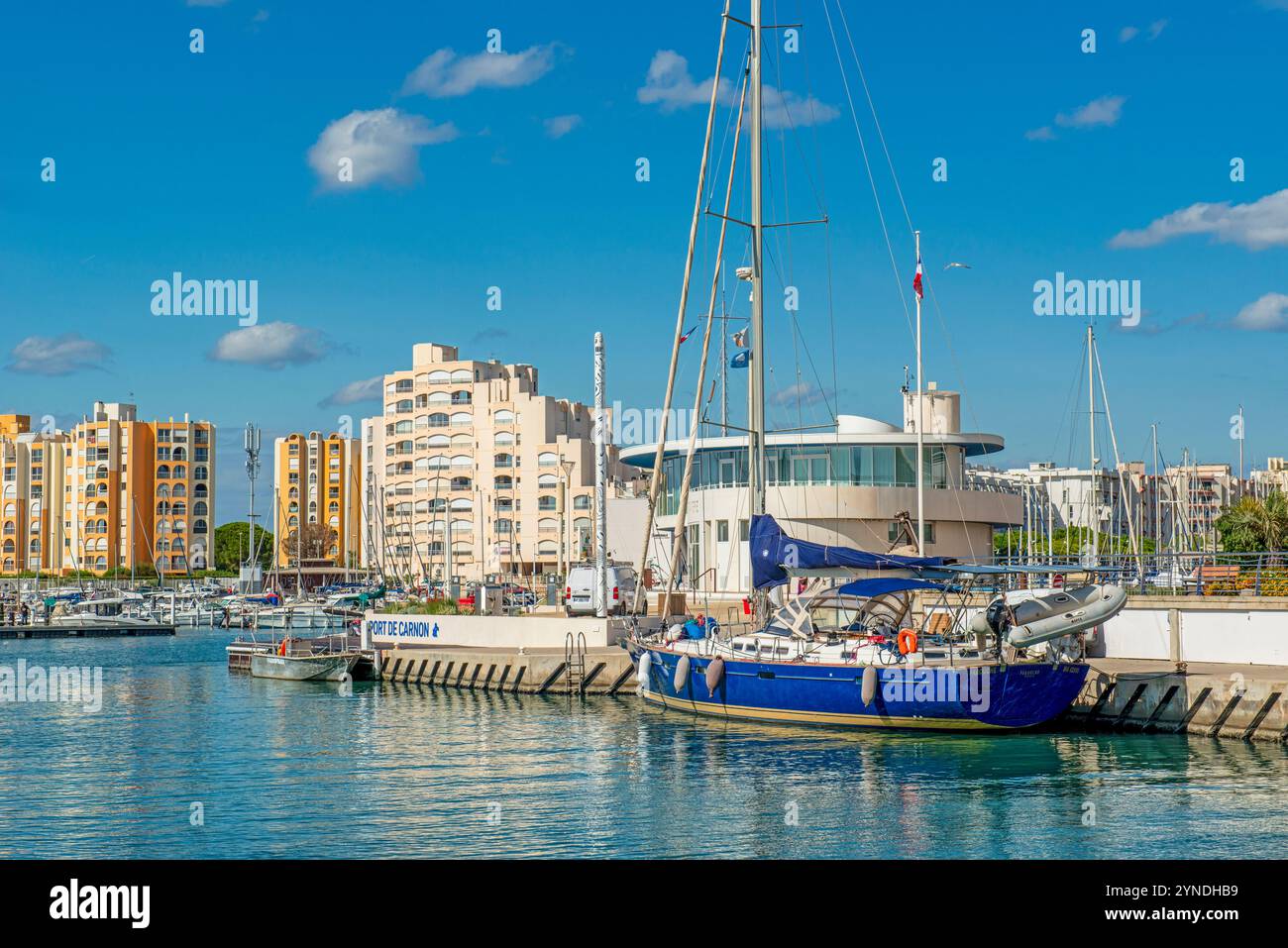 Set along a penninsula on the Mediterranean sea, Carnon is known for ...