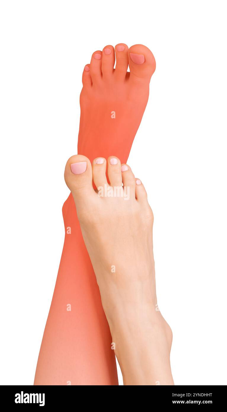 Foot pain with joint and muscle ache, chronic inflammation, and ...