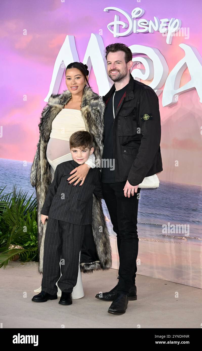 Montana Brown. Moana 2 UK Premiere, Cineworld Leicester Square, London ...