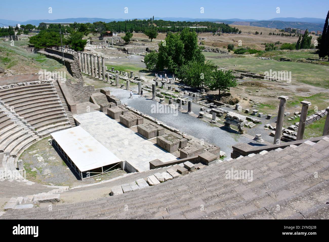 Roman Theatre at the Asklepieion, Pergamon, Pergamum, İzmir Province ...