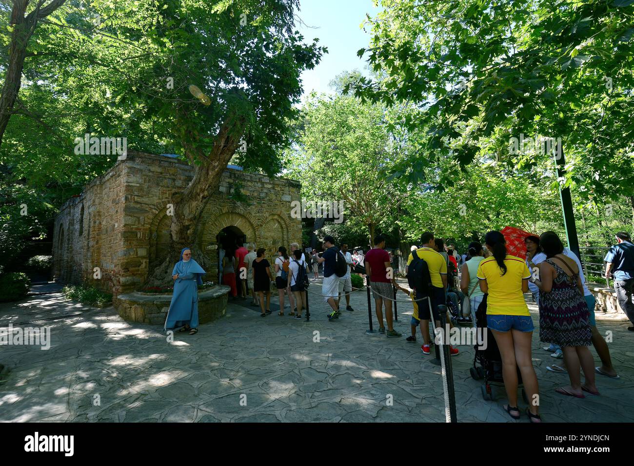 House of the Virgin Mary, is a Catholic shrine located on Mt. Koressos ...