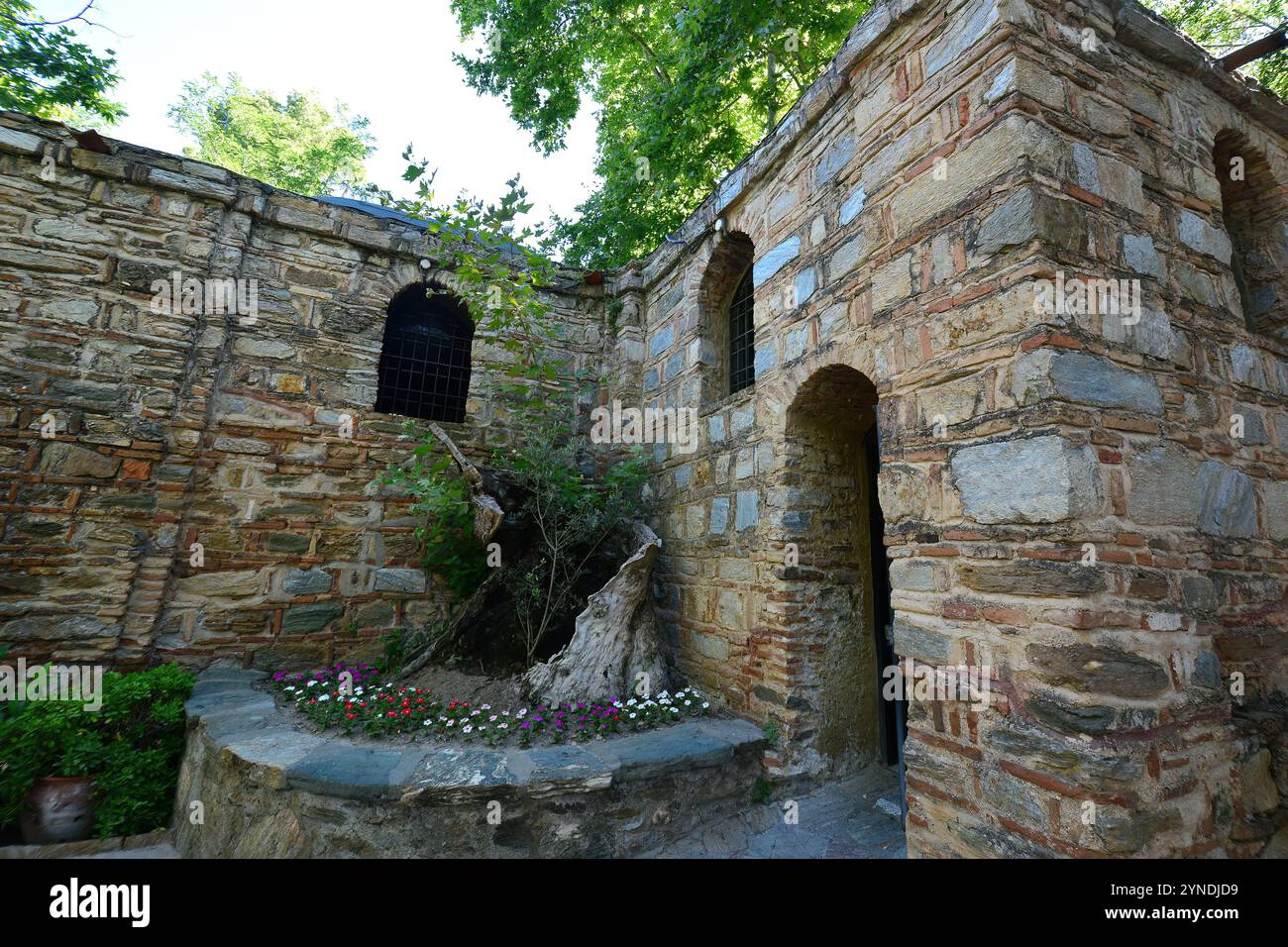 House of the Virgin Mary, is a Catholic shrine located on Mt. Koressos ...