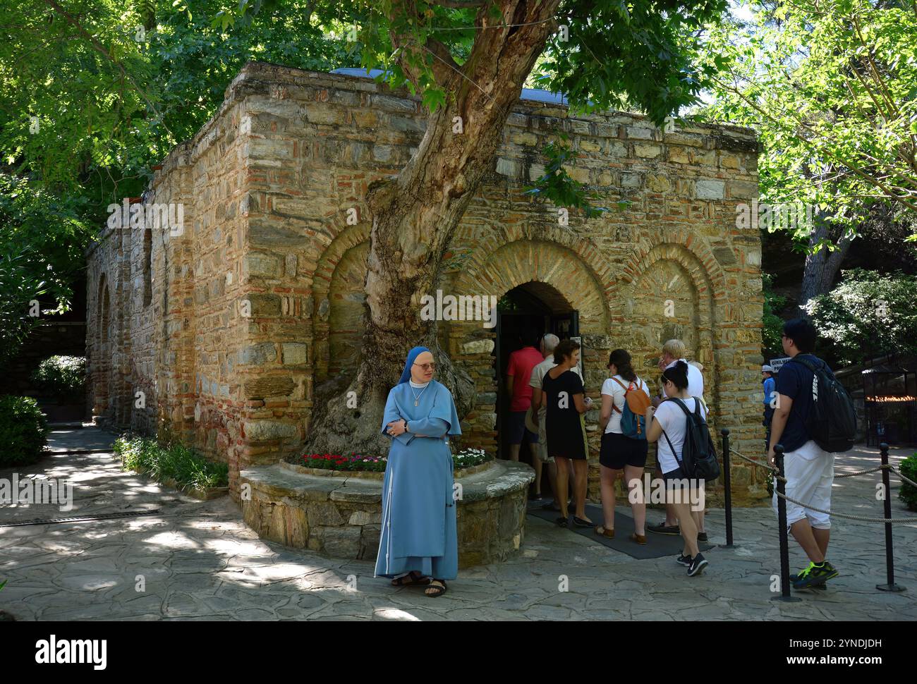 House of the Virgin Mary, is a Catholic shrine located on Mt. Koressos ...
