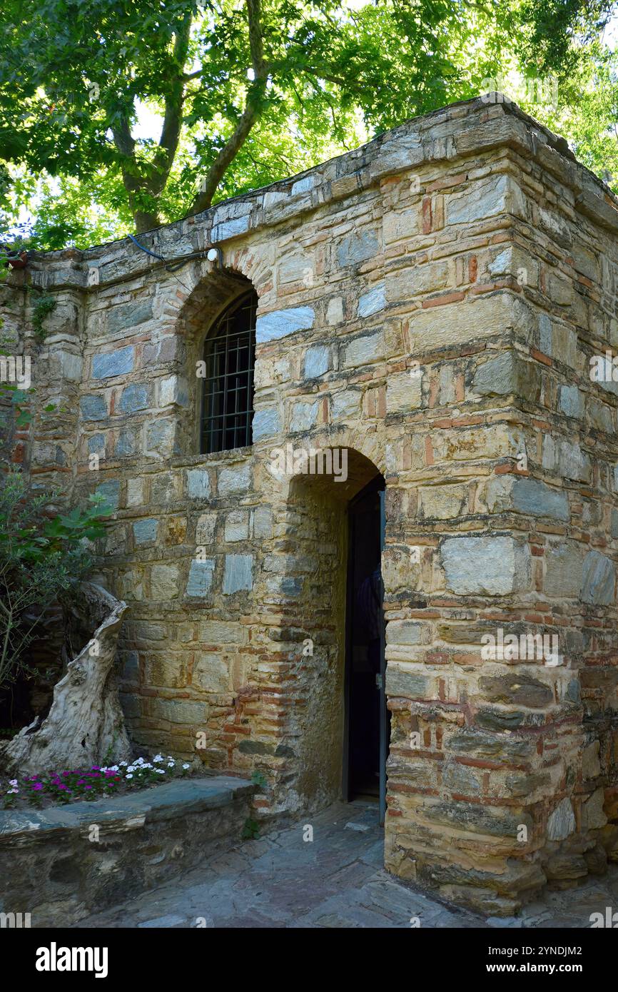House of the Virgin Mary, is a Catholic shrine located on Mt. Koressos ...