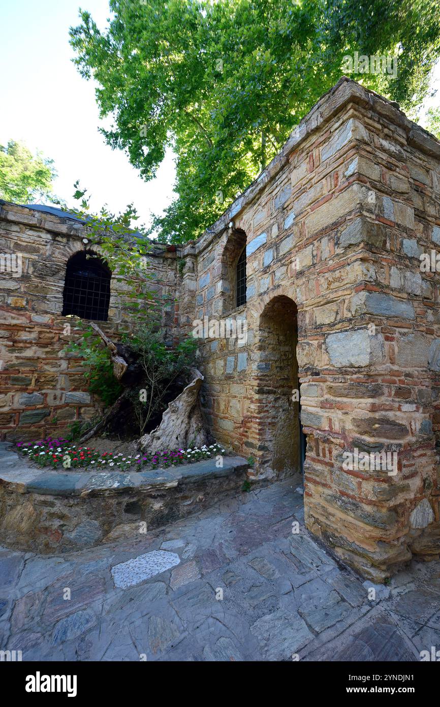 House of the Virgin Mary, is a Catholic shrine located on Mt. Koressos ...