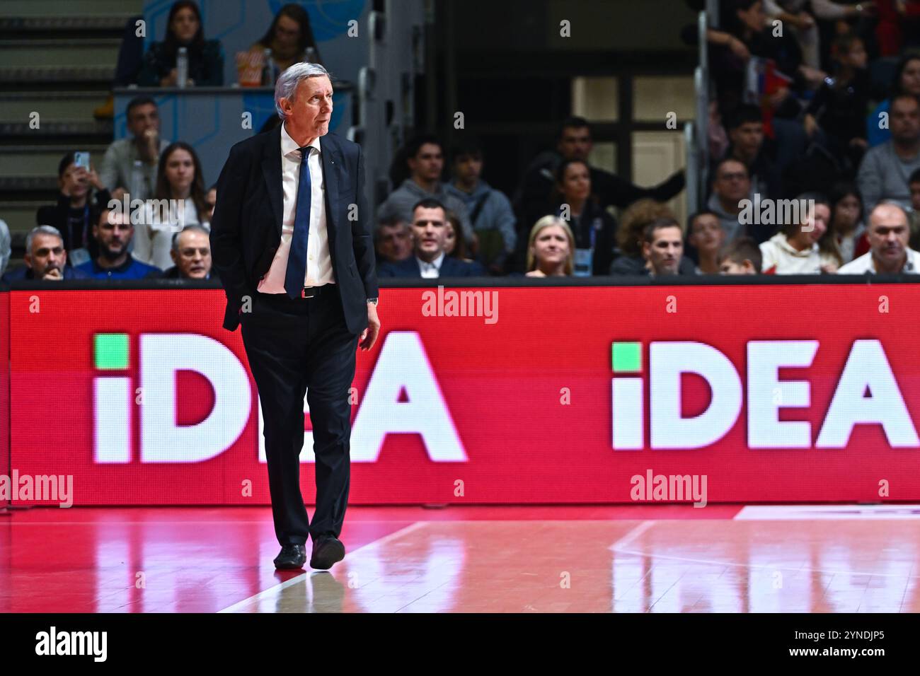 Belgrade, Serbia, 24 November, 2024. Head Coach Svetislav Pesic of ...