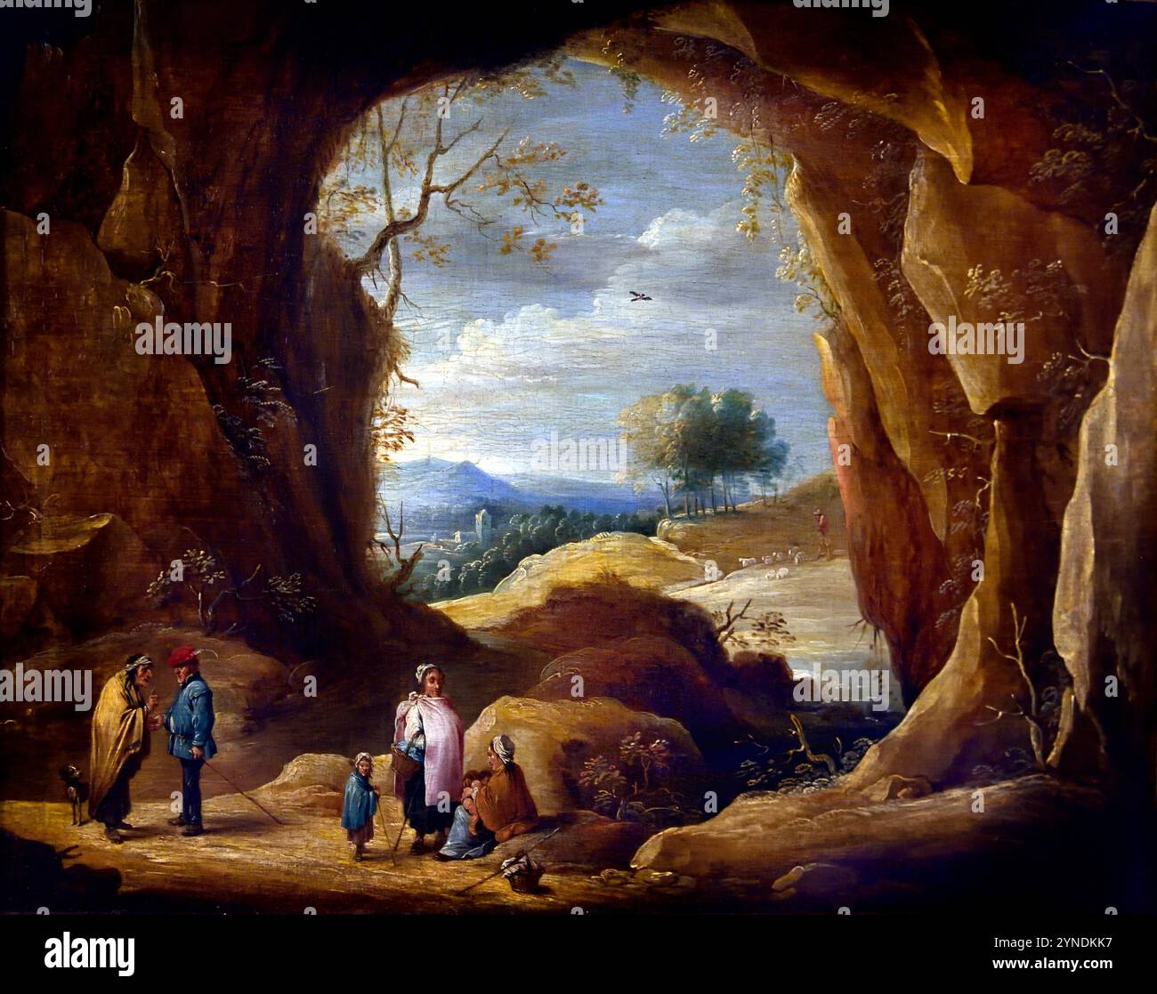 The Fortune Teller - David Teniers II The Younger 1610-1690 Belgian ...