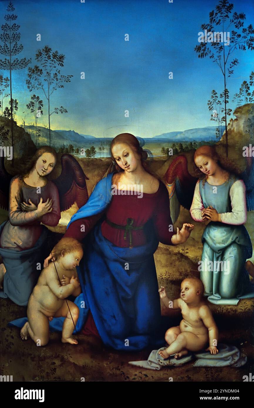 Madonna and Child by PERUGIN Pietro Vanucci ( Pietro Perugino) (1448 ...