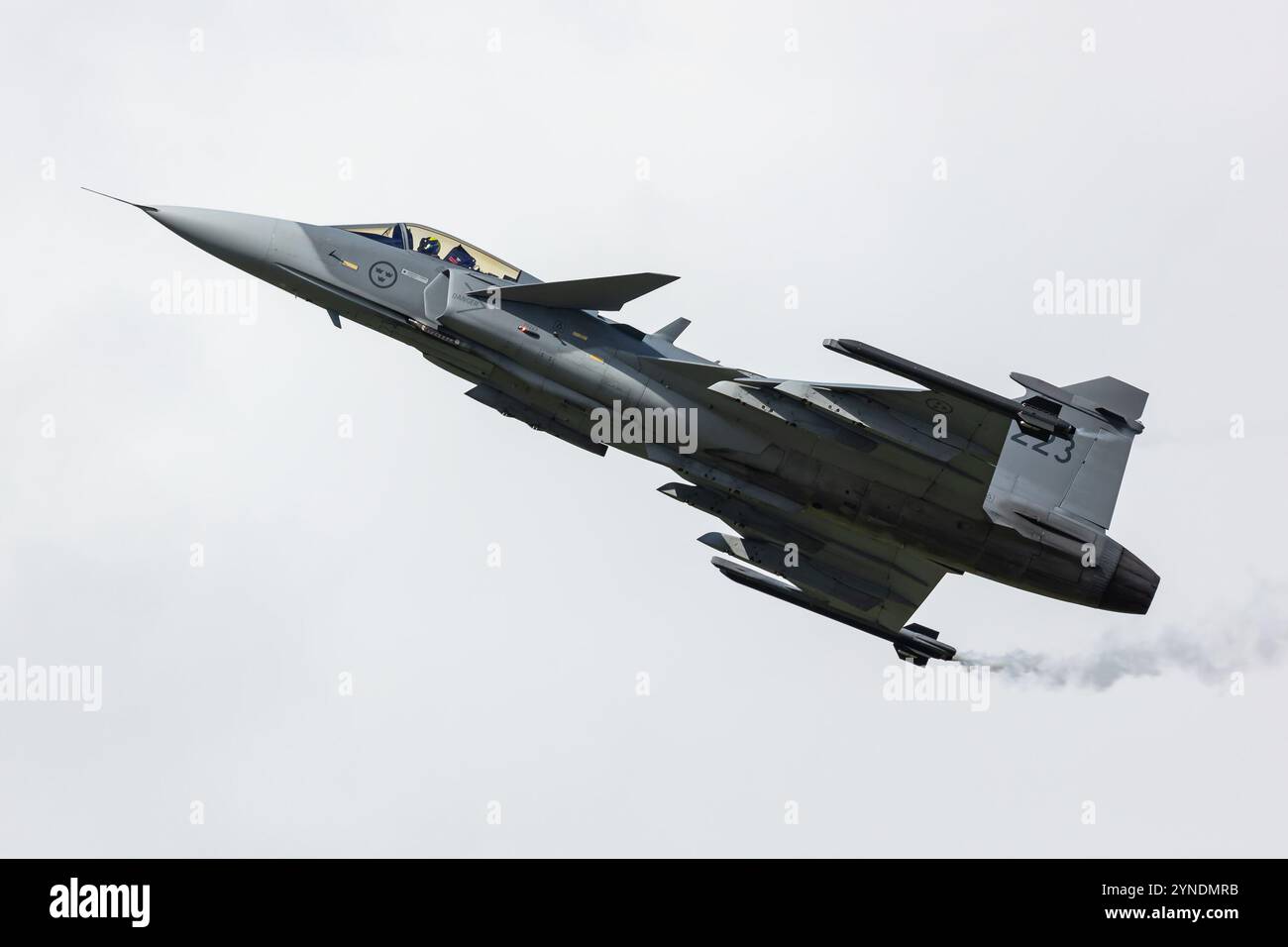 Zeltweg, Austria - September 3, 2022: Swedish Air Force SAAB JAS 39 ...