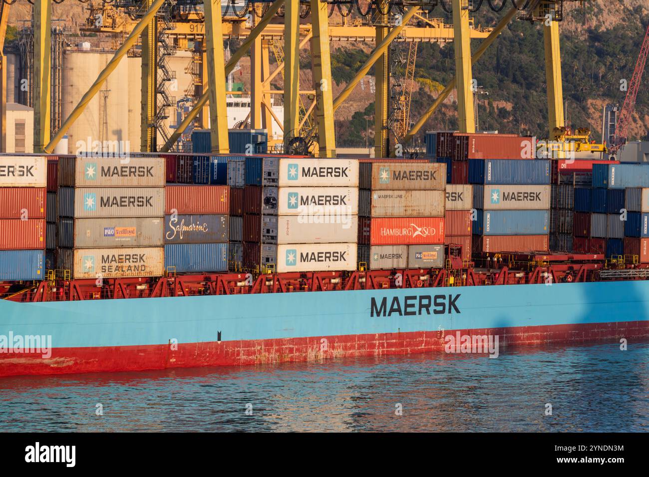 Maersk Norfolk Container ship at Muelle Sur Container Terminal ...
