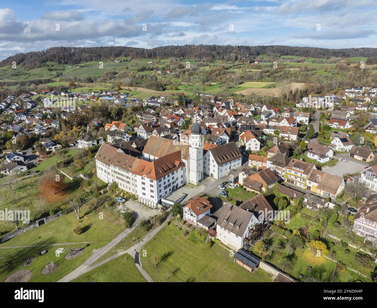 Aerial view former augustinian monastery hi-res stock photography and ...