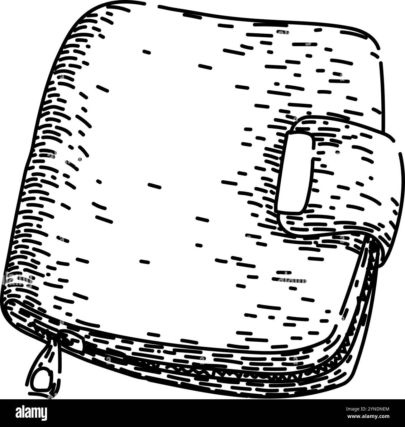 classic wallet sketch hand drawn vector Stock Vector Image & Art - Alamy