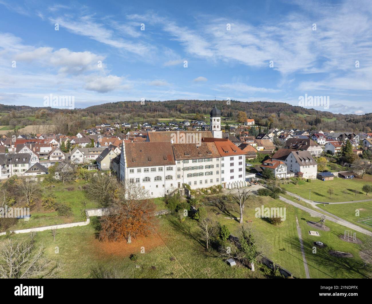 Aerial view former augustinian monastery hi-res stock photography and ...
