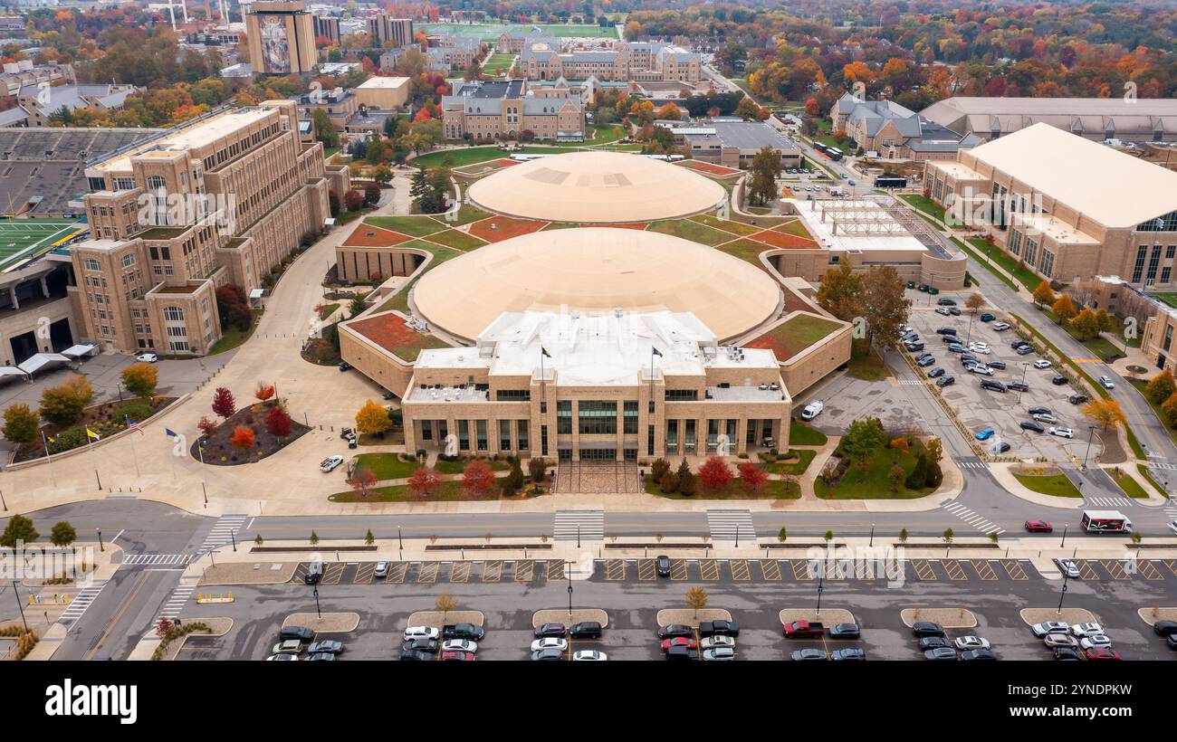 University of notre dame aerial hi-res stock photography and images - Alamy