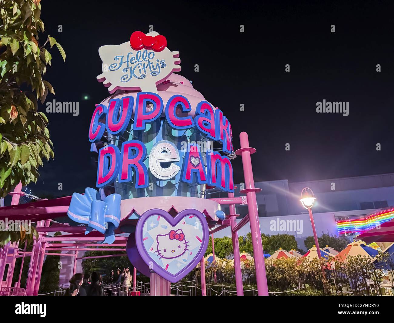 Konohana Ward, Osaka, Japan. Nov 11, 2023. Hello kitty cupcake dream ...