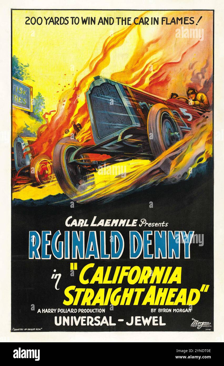 1920s vintage car poster hi-res stock photography and images - Alamy