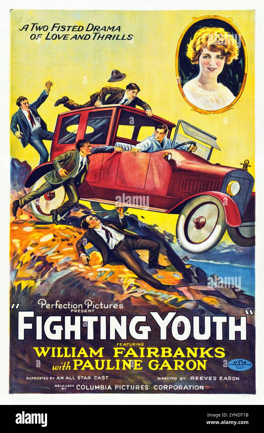 1920s vintage car poster hi-res stock photography and images - Alamy