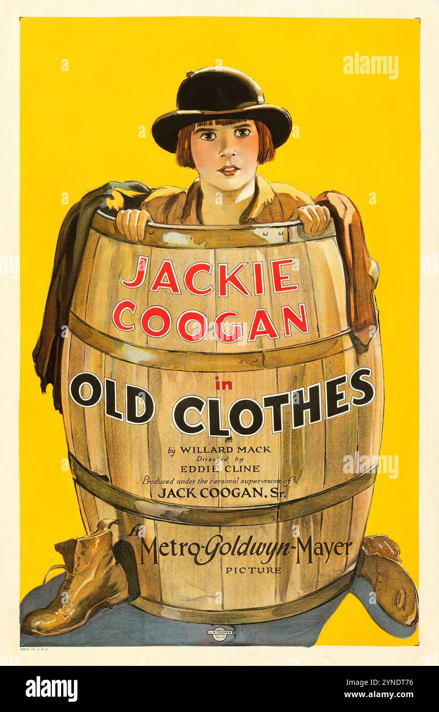 Jackie Coogan (Famous from Charlie Chaplin's The Kid) Old Clothes MGM ...