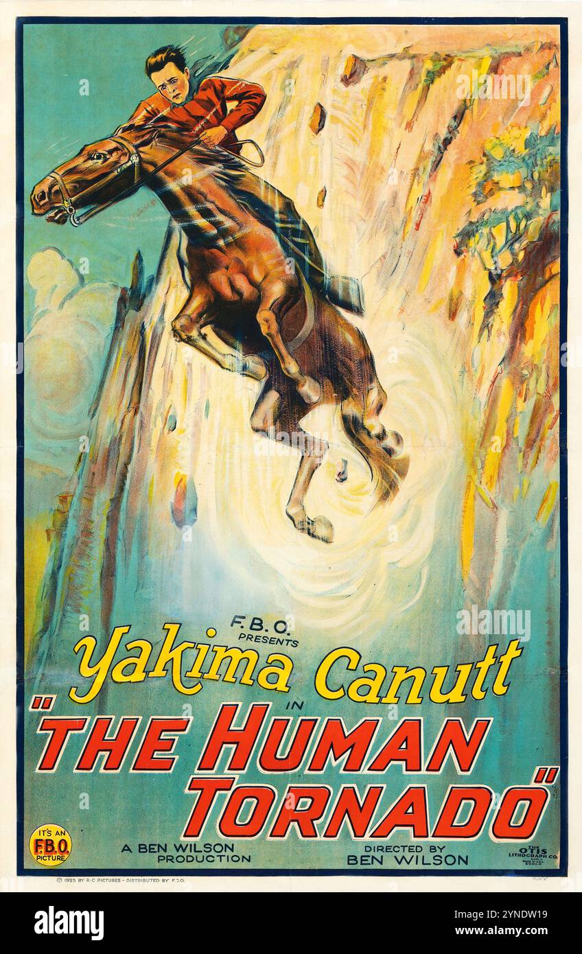 Yakima Canutt in The Human Tornado (FBO, 1925) A Ben Wilson Production ...