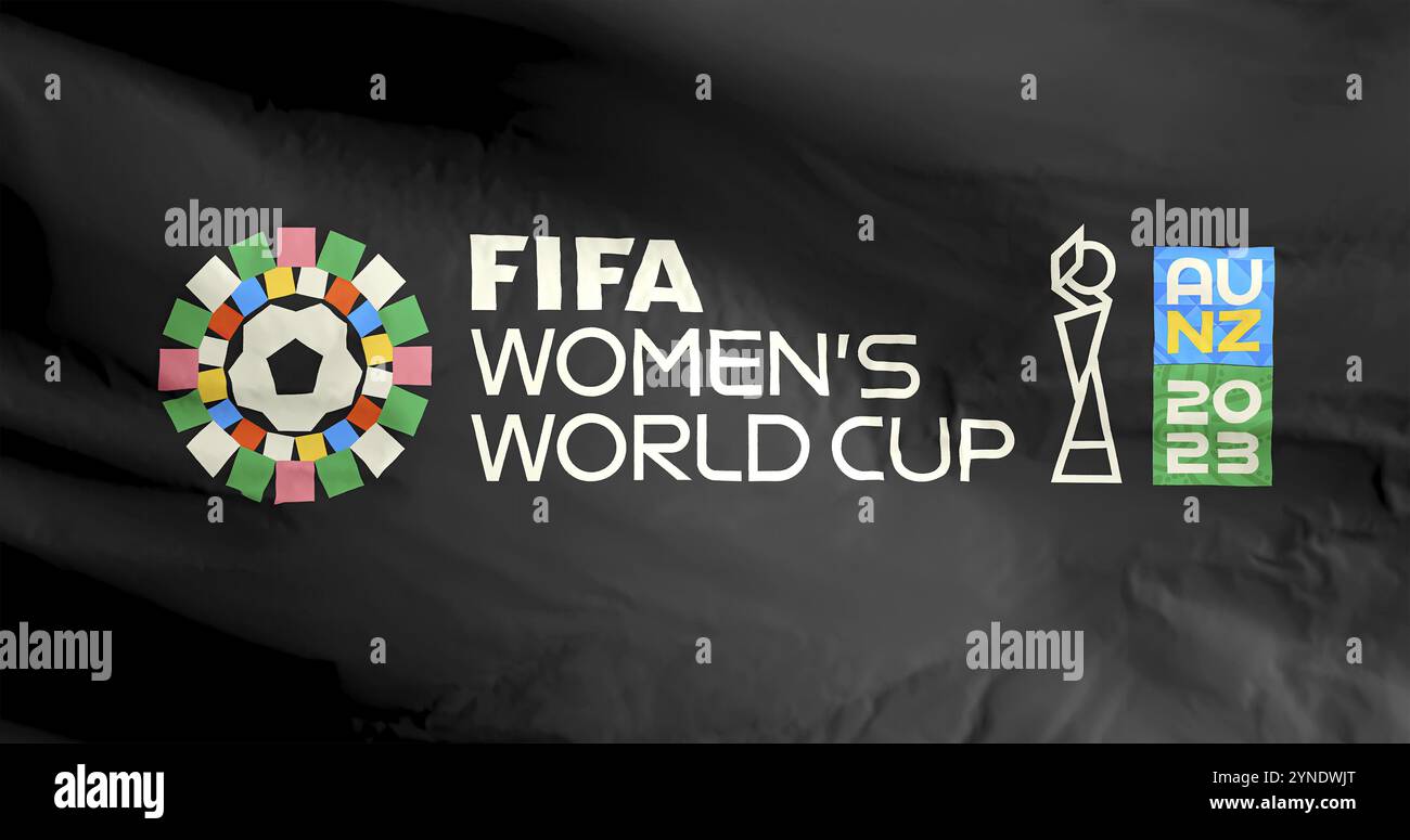 Women's world cup logo 2023 hi-res stock photography and images - Alamy