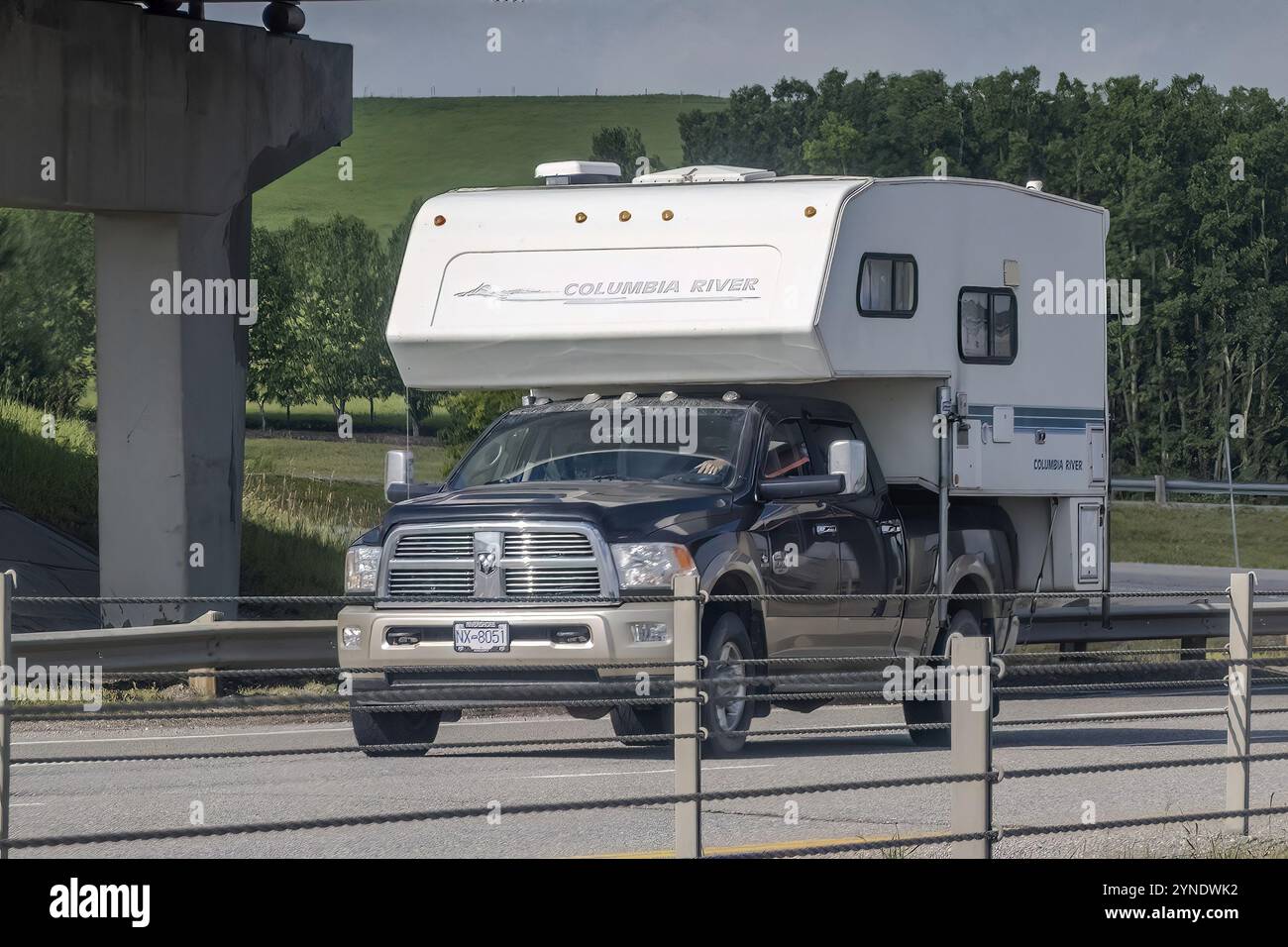 Calgary, Alberta, Canada. Aug 1, 2023. A Columbia River truck box ...