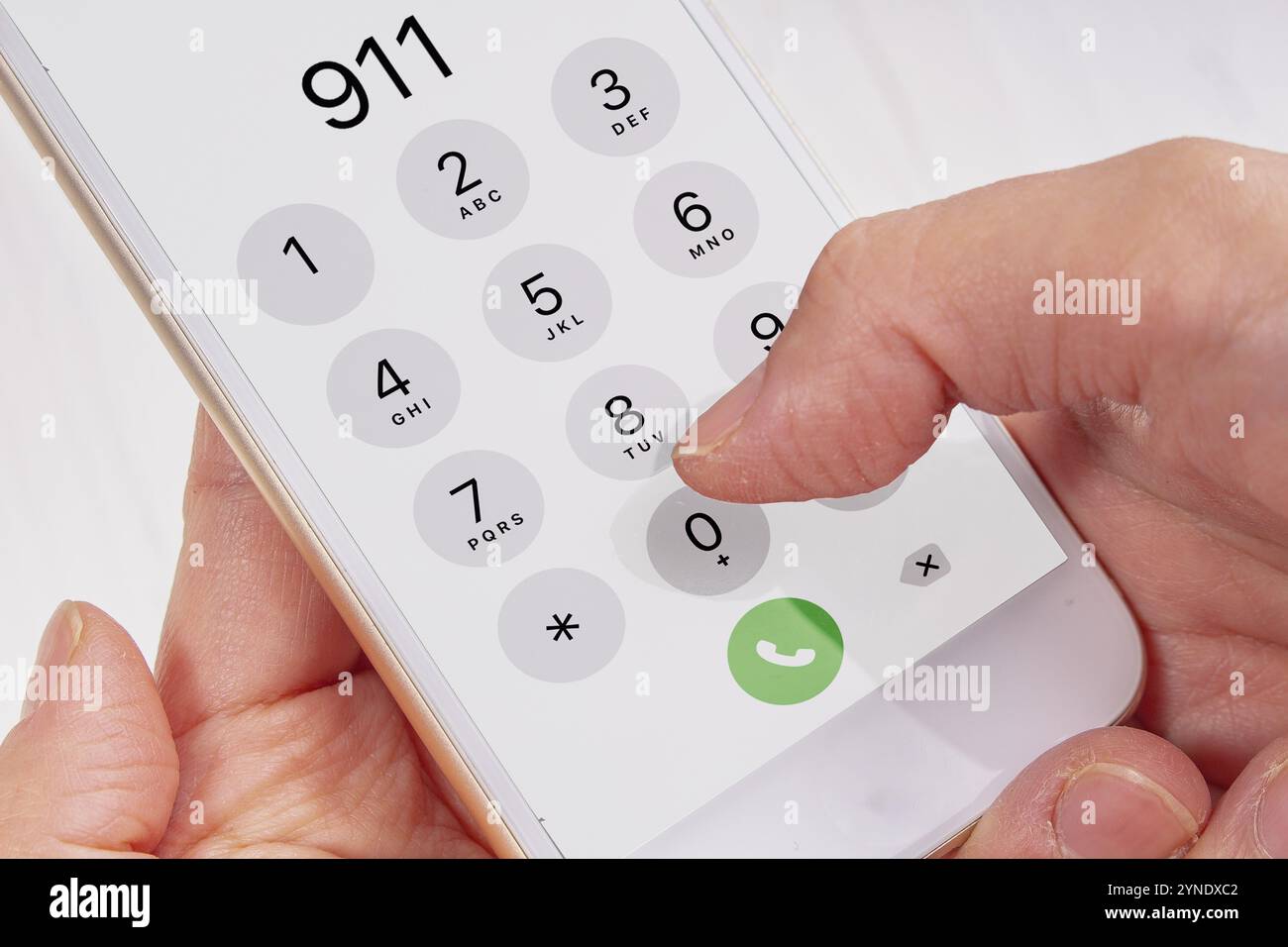 Call 911 emergency phone hi-res stock photography and images - Alamy