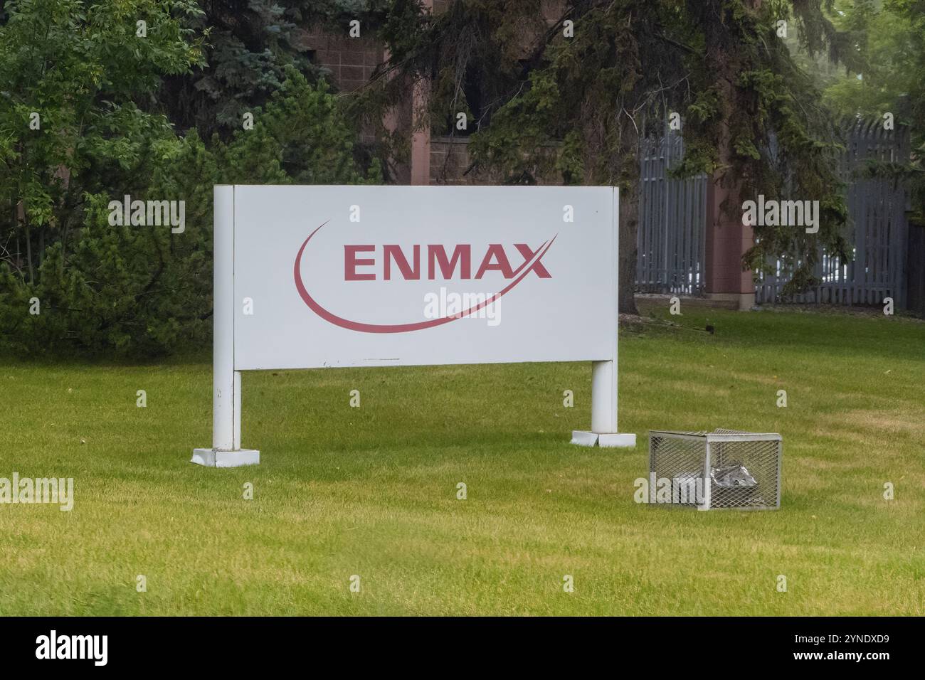 Calgary, Alberta, Canada. Aug 13, 2024. Prominent ENMAX Corporation a ...