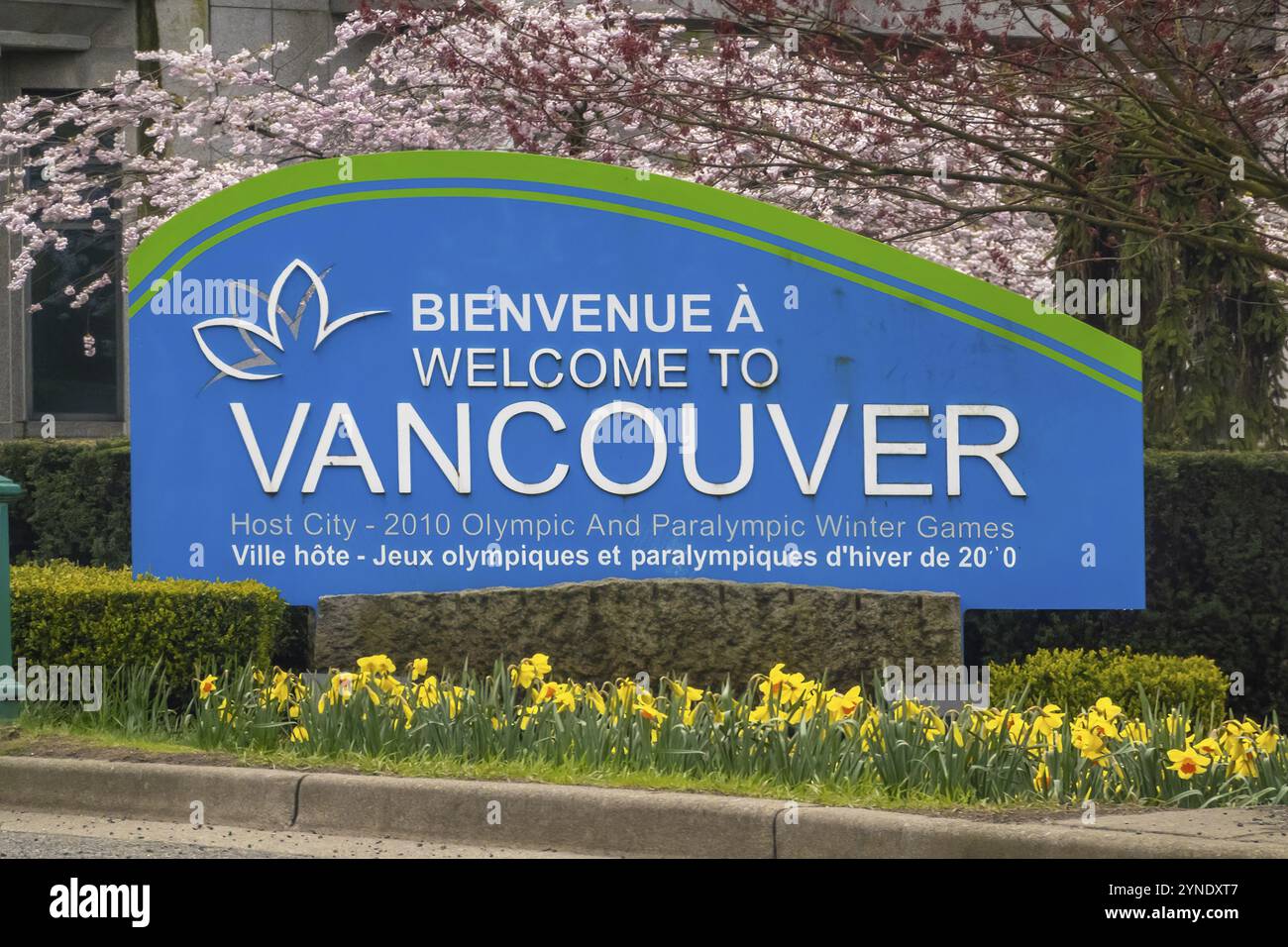 Vancouver, British Columbia, Canada. Apr 12, 2024. A Welcome to ...