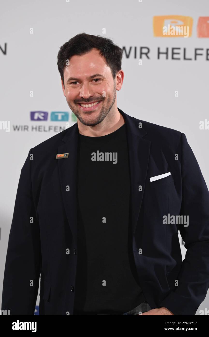 Sebastian Klaus nimmt am 29. RTL Spendenmarathon wir helfen Kindern ...