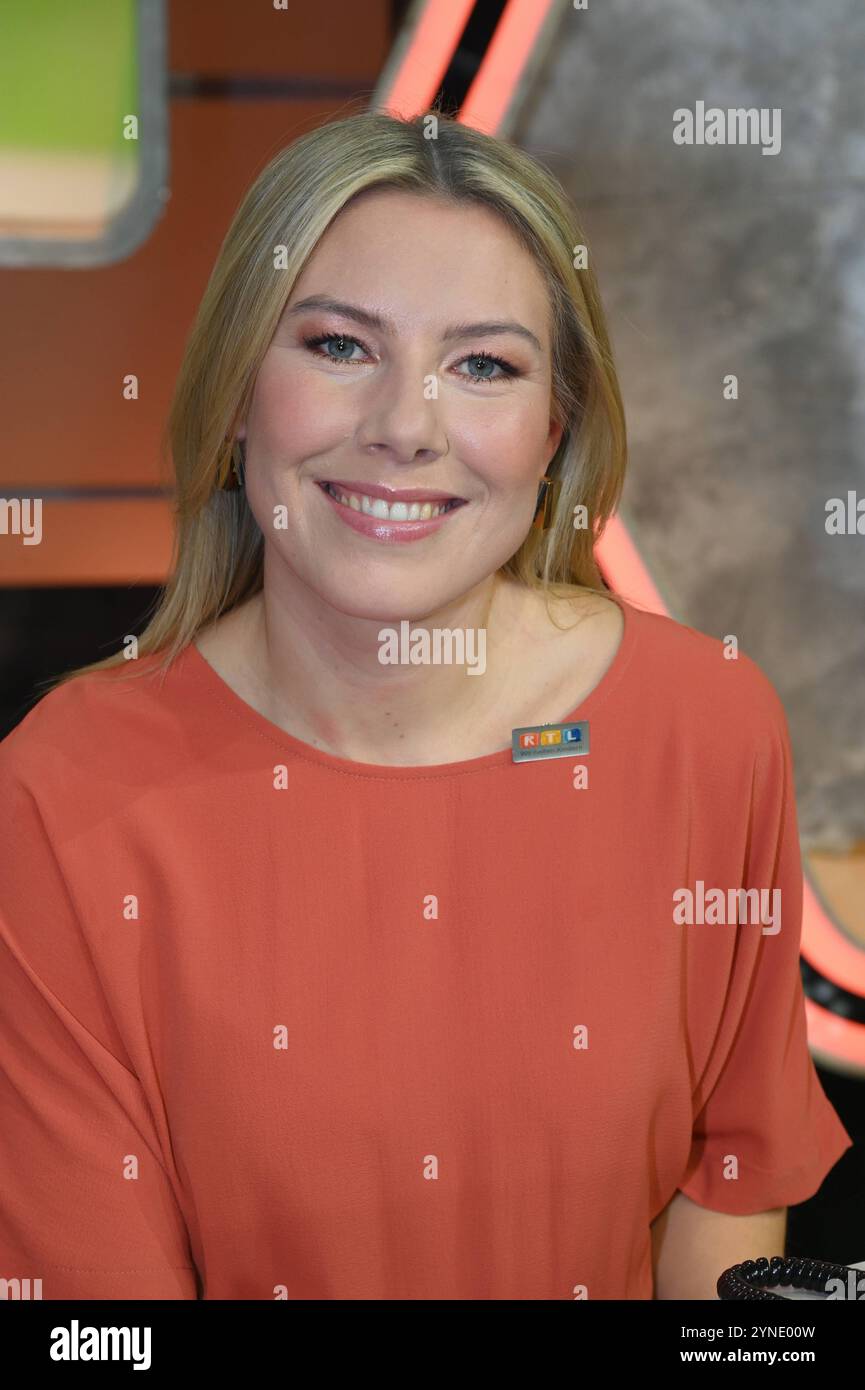 Journalistin Vivian Bahlmann, Rugby-Union-Spielerin, nimmt am 29. RTL ...