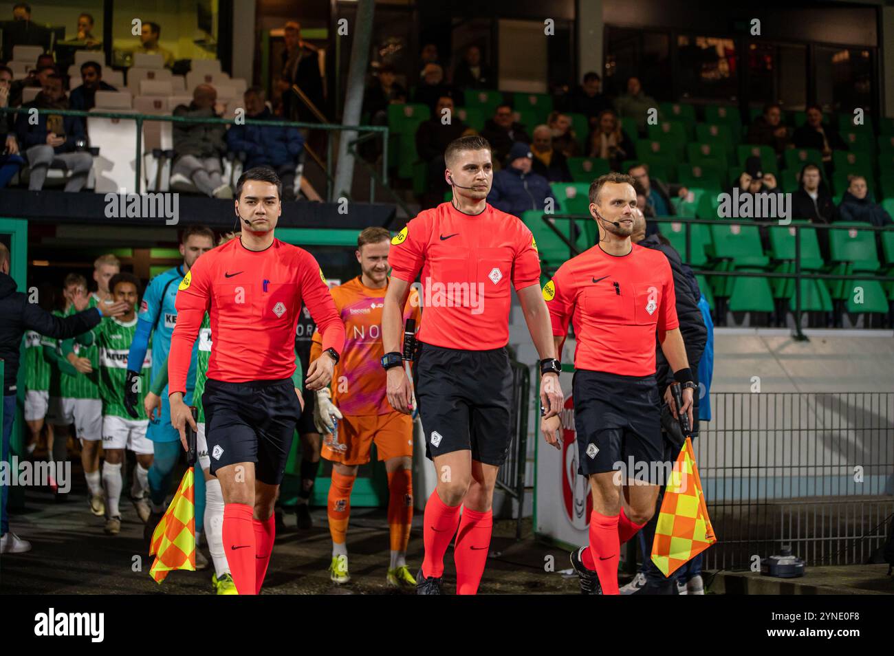 Jeremy van der ley assistent scheidsrechter knvb hi-res stock ...