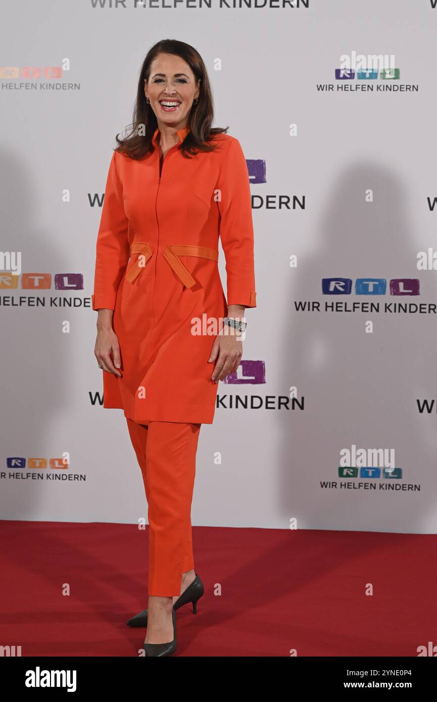 Moderatorin Annika de Buhr nimmt am 29. RTL Spendenmarathon wir helfen ...