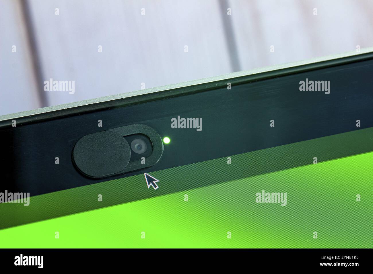 Covering screen hi-res stock photography and images - Alamy