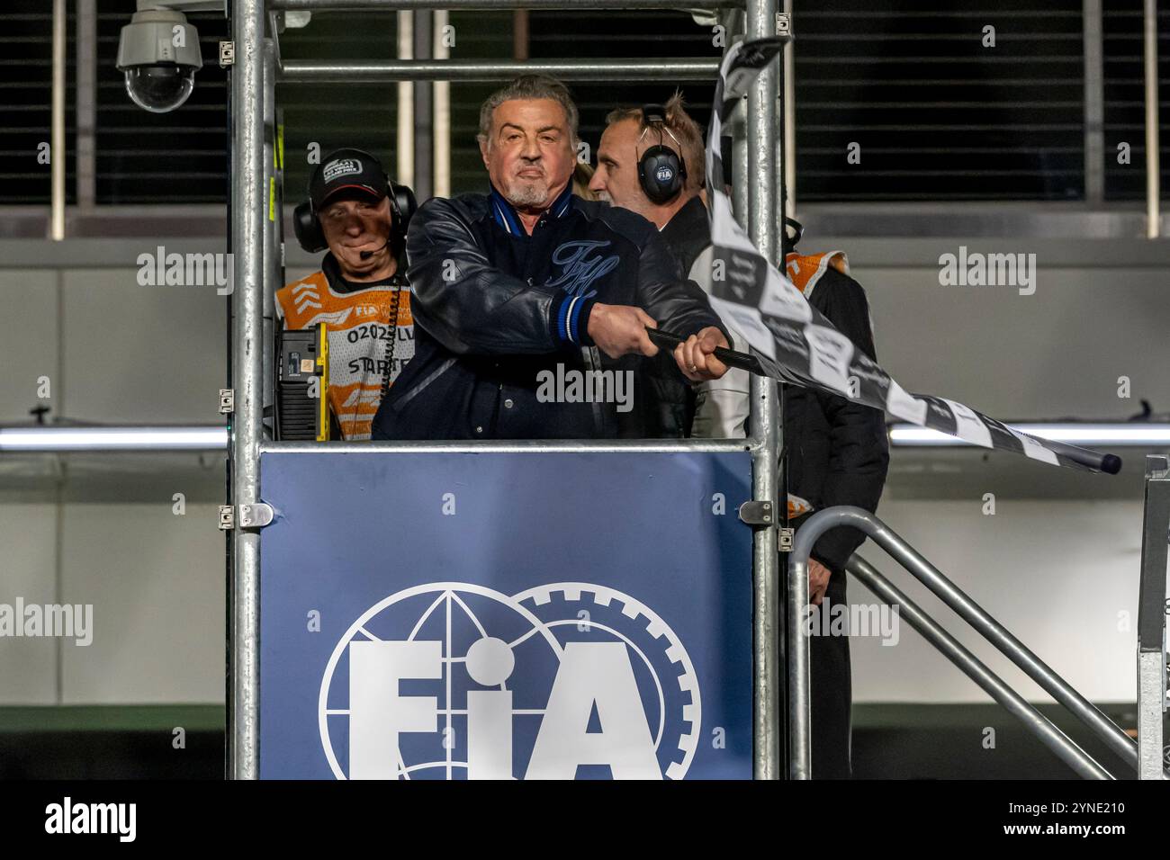 LAS VEGAS, UNITED STATES: Sylvester Stallone, famous movie star, at the ...