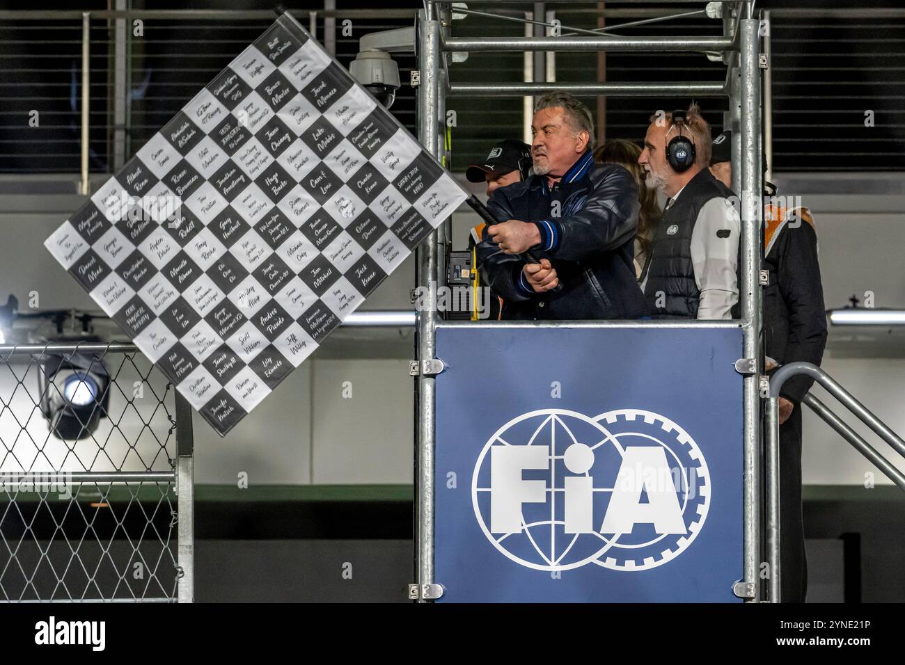 LAS VEGAS, UNITED STATES: Sylvester Stallone, famous movie star, at the ...