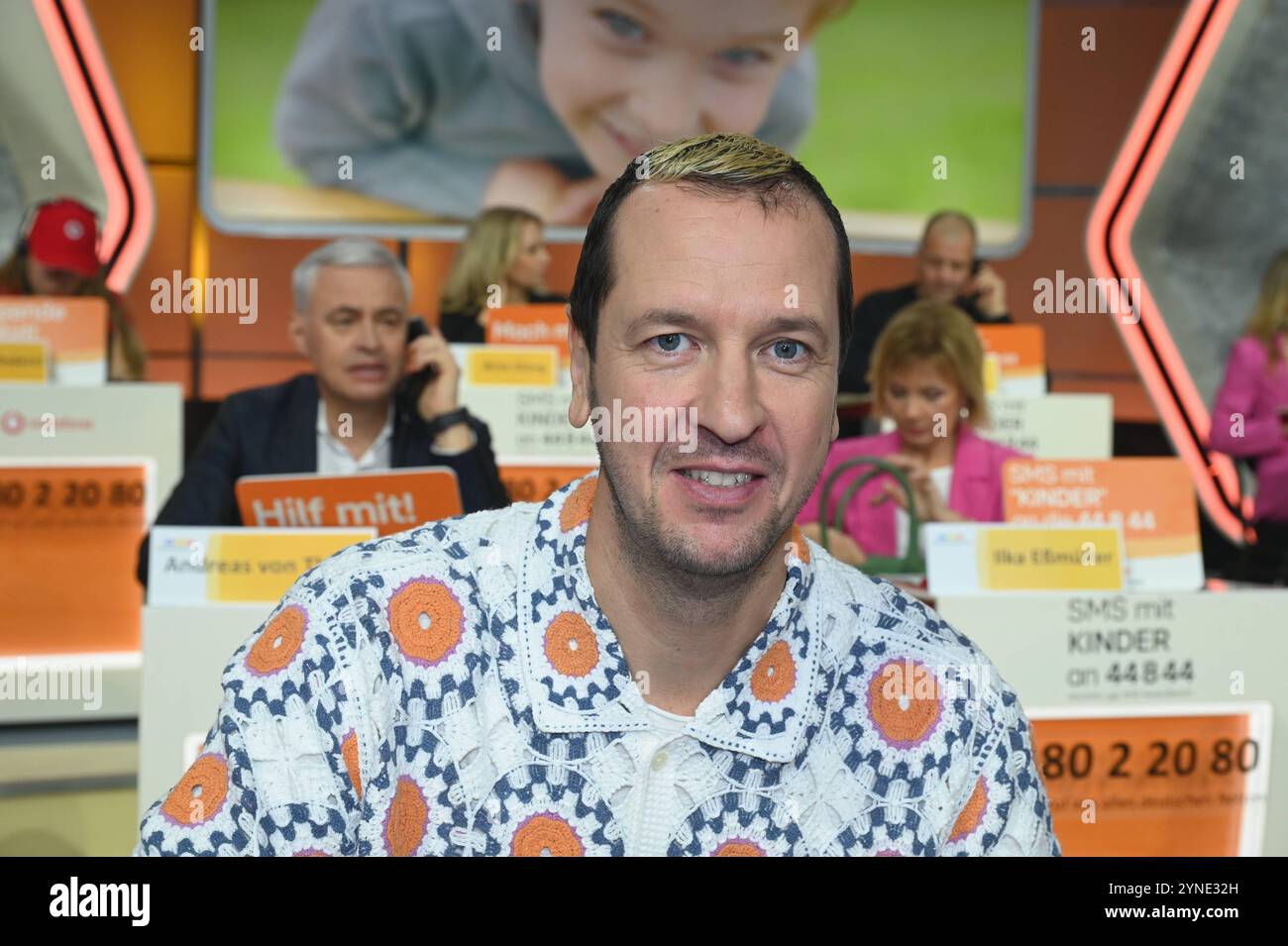Sportler Pascal Hens, Handballspieler genannt Pommes nimmt am 29. RTL ...