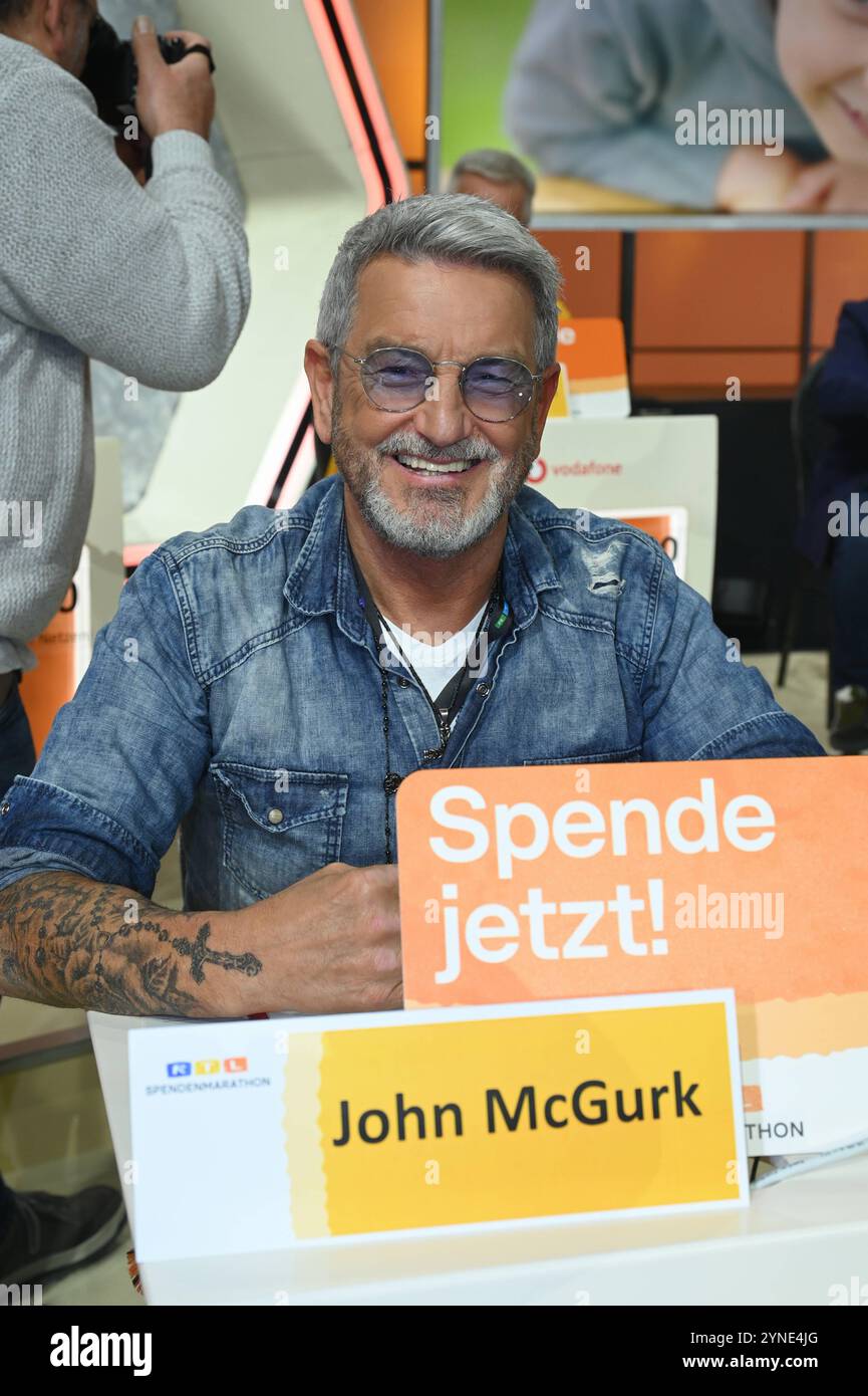Sportler John McGurk nimmt am 29. RTL Spendenmarathon wir helfen ...