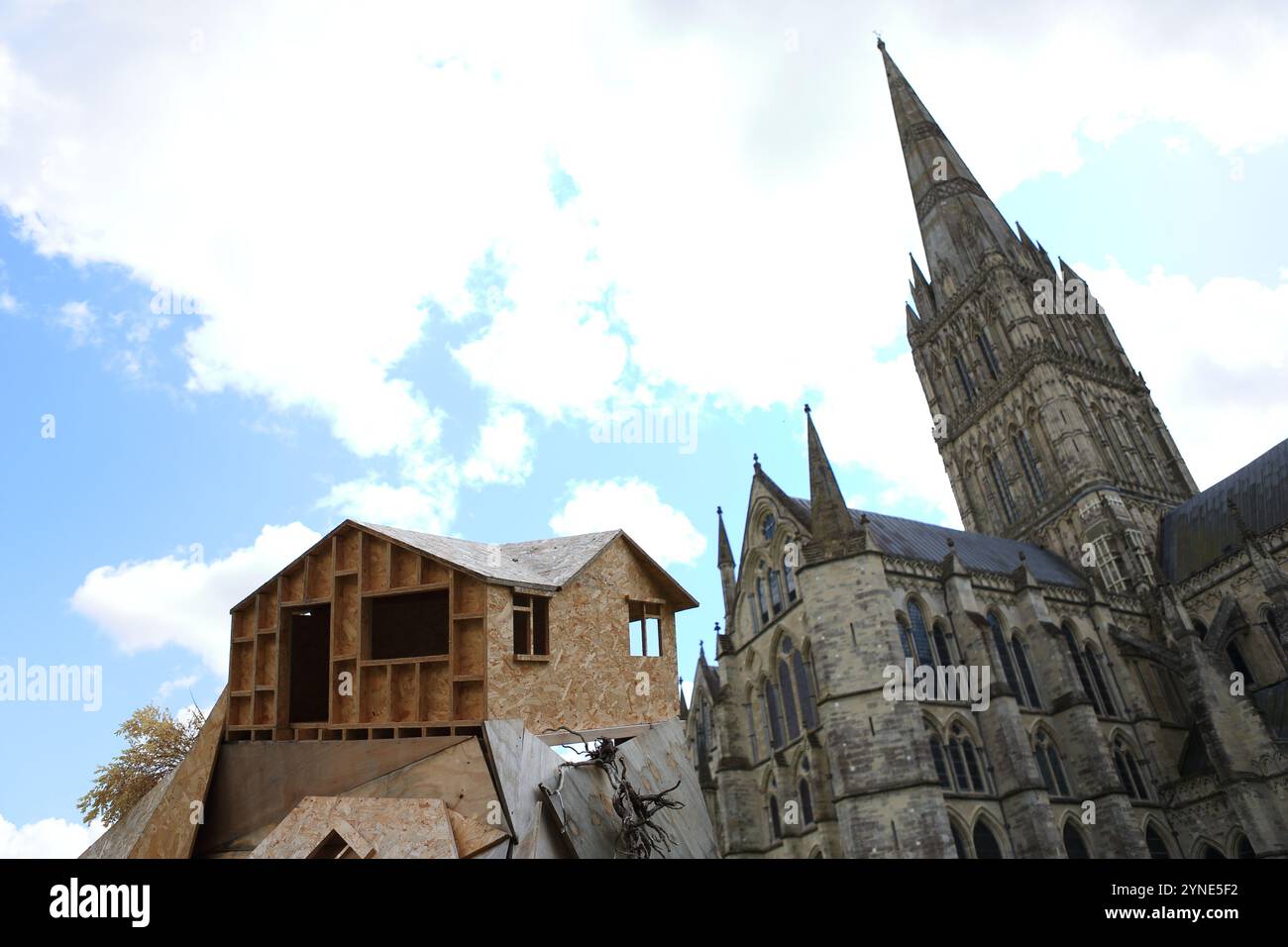 Seaview Art installation by Hilary Jack Salisbury Cathedral Green ...