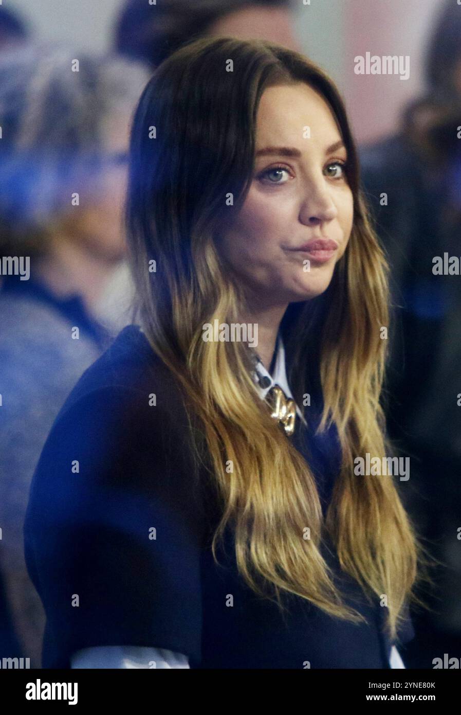 New York, NY, USA. 25th Nov, 2024. Kaley Cuoco seen at NBC's Today Show on November 25, 2024 in ...