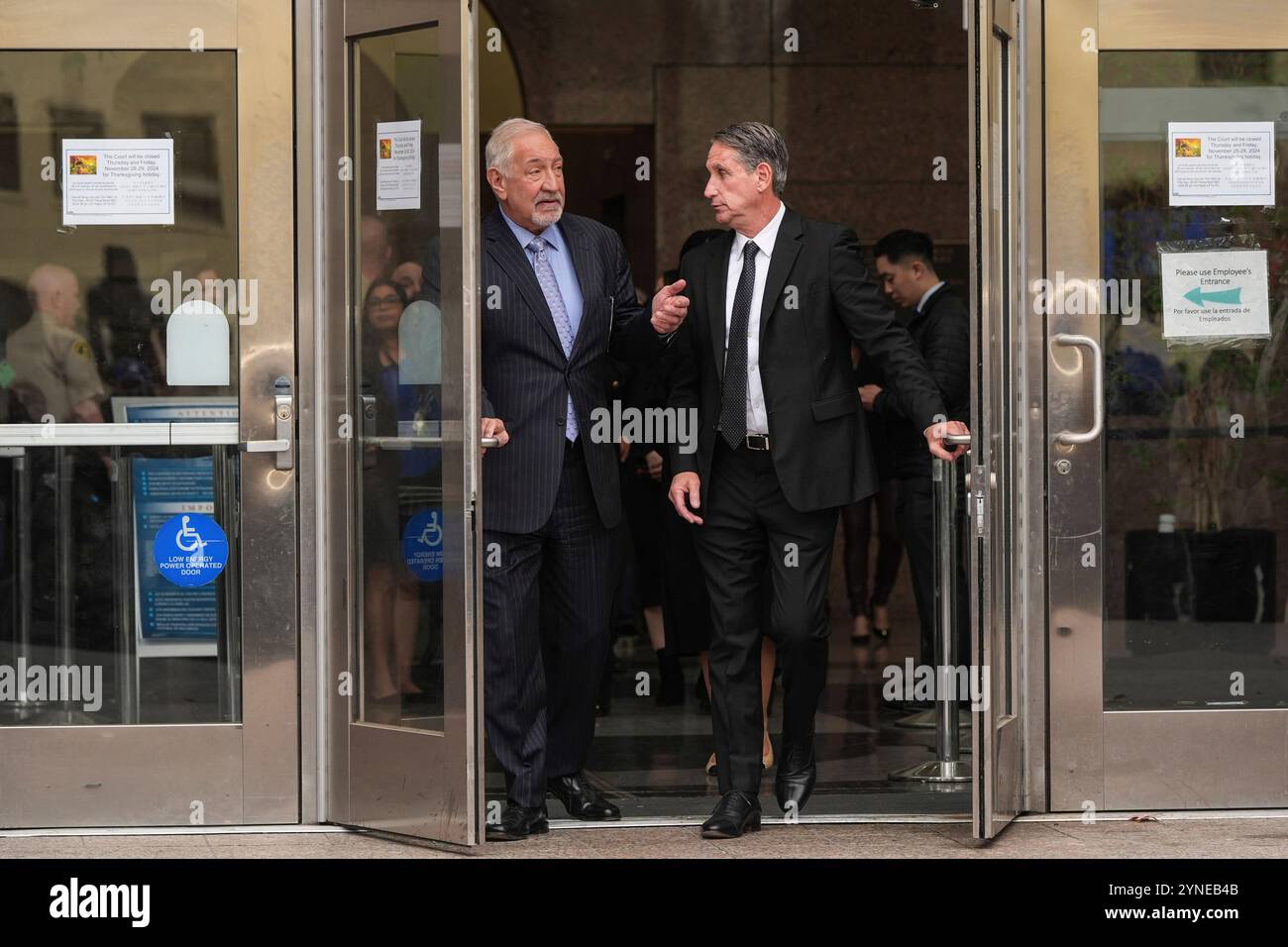 Mark Geragos, left, and Bryan Freedman, attorneys for Erik and Lyle ...