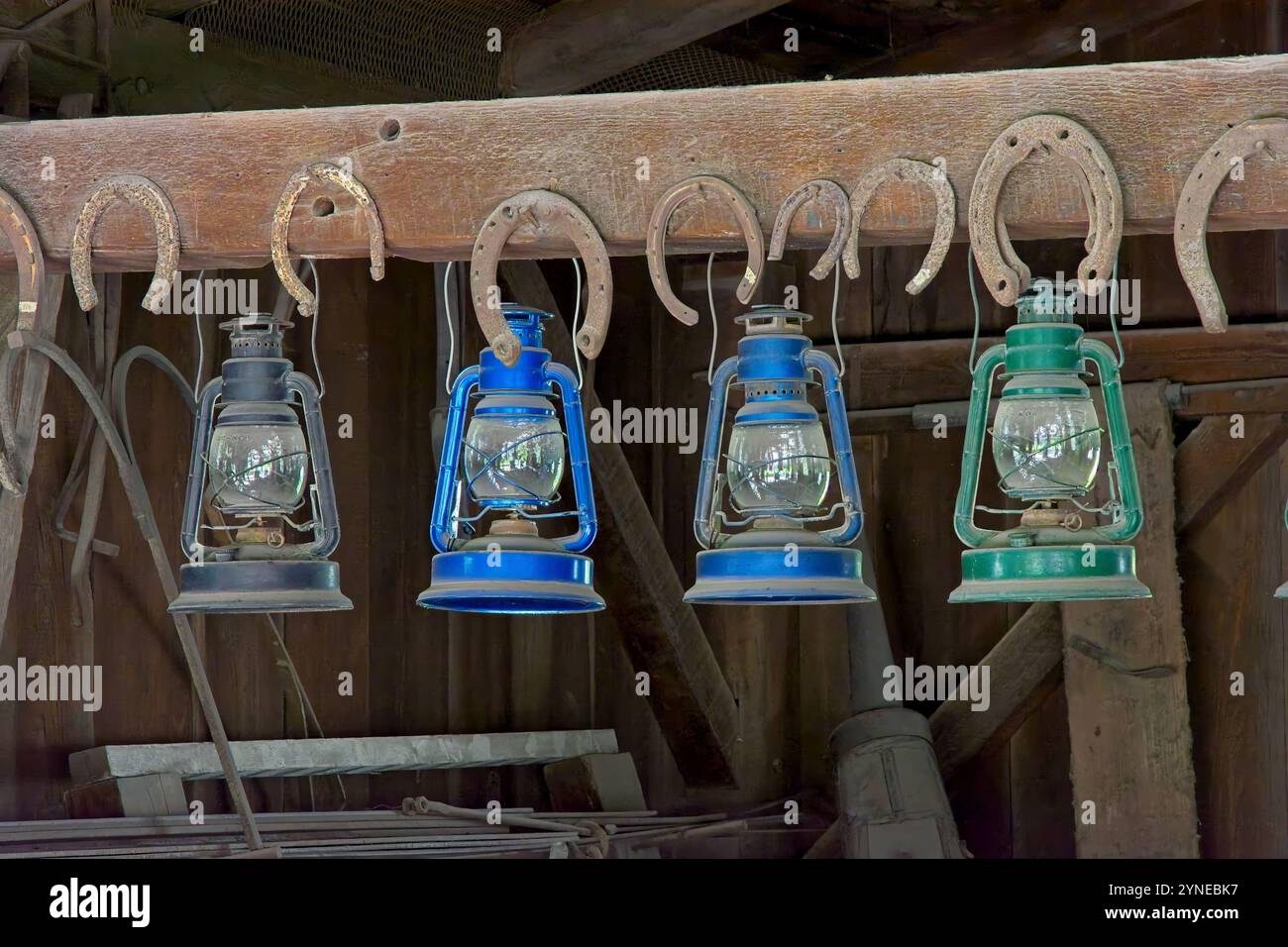 Antique barn lantern hi-res stock photography and images - Alamy
