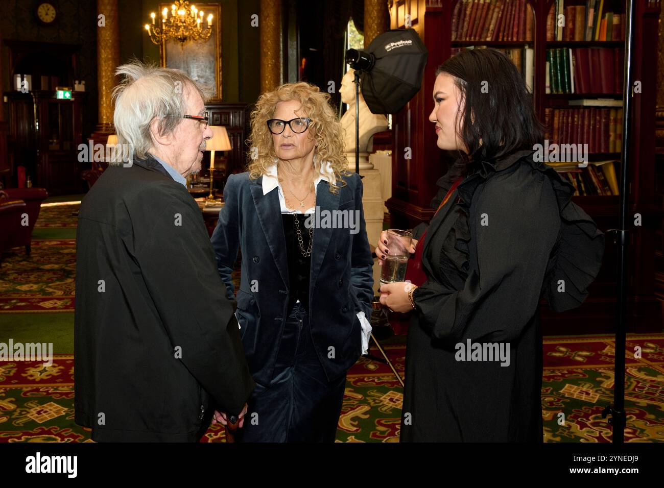 Bill Wyman & Suzanne Accosta, The Oldie of the Year 2024 20-11-24 Stock ...