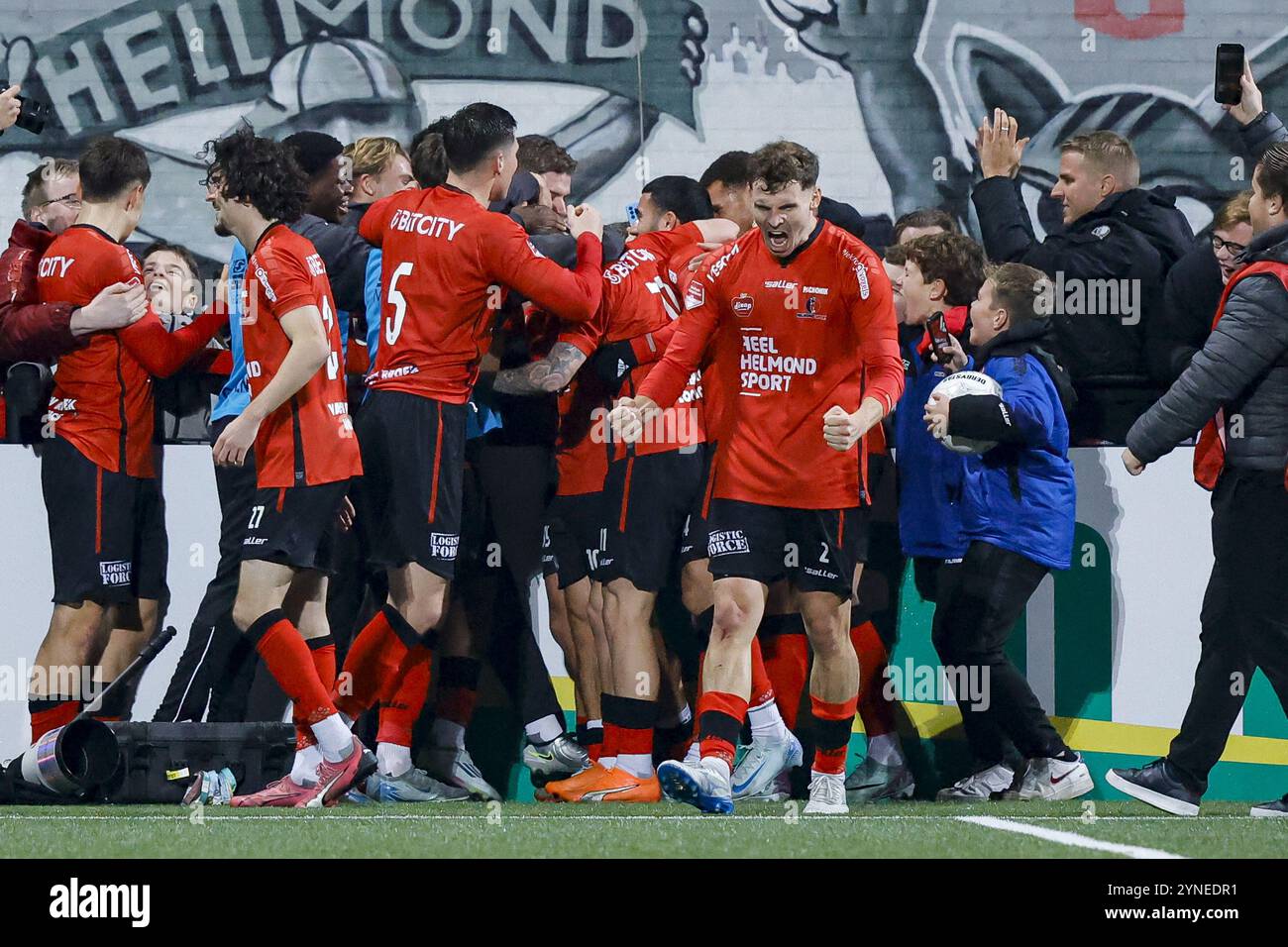 HELMOND , 25-11-2024 , GS Staalwerken Stadium , football ...