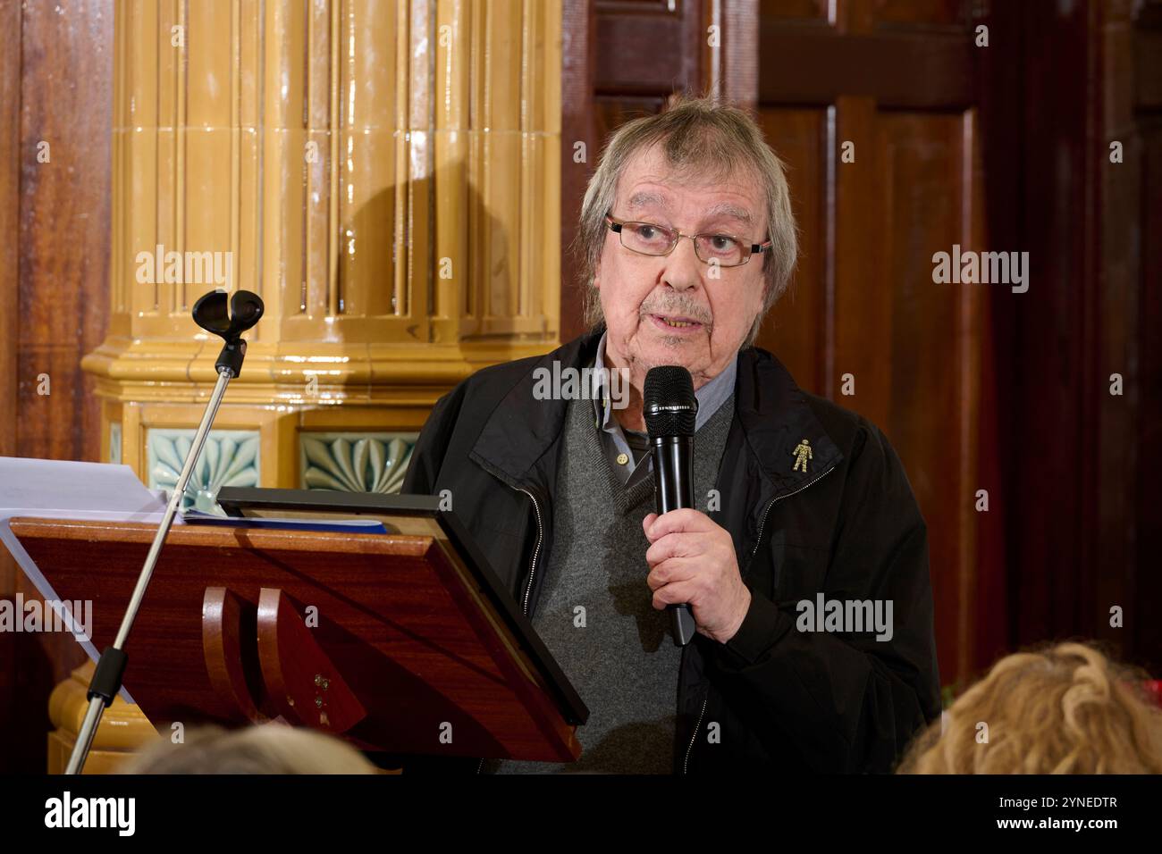 Bill Wyman, The Oldie of the Year 2024 20-11-24 Stock Photo - Alamy