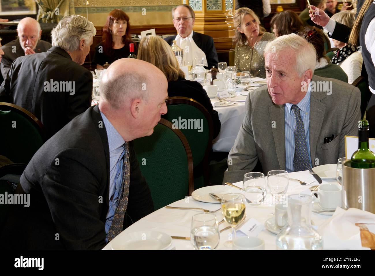 Harry Mount & Hugo Vickers, The Oldie of the Year 2024 20-11-24 Stock ...