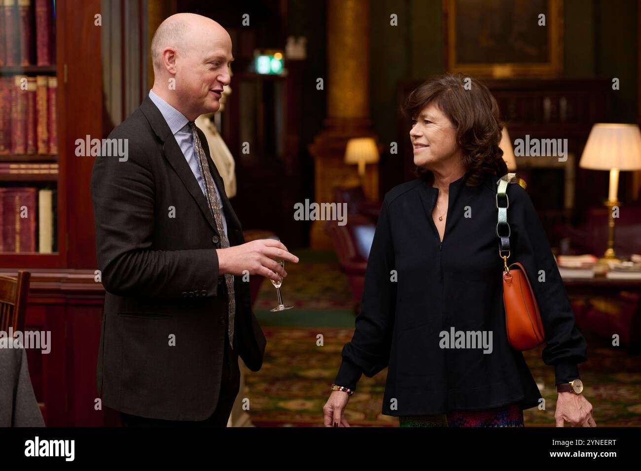 Harry Mount & Sarah Standing, The Oldie of the Year 2024 20-11-24 Stock ...