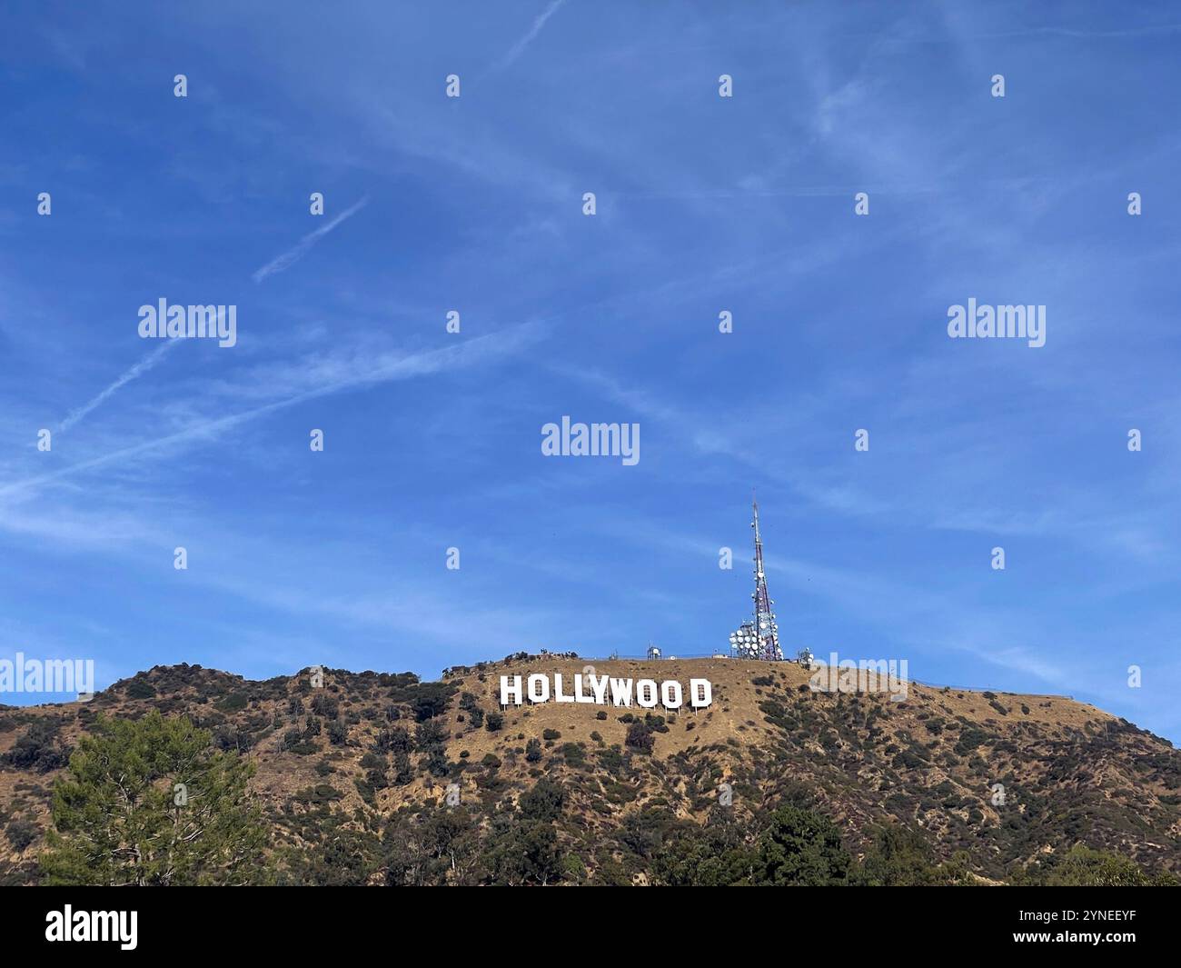 Hollywood Sign, Hollywood, hills, Los Angeles, California, USA Stock Photo - Alamy