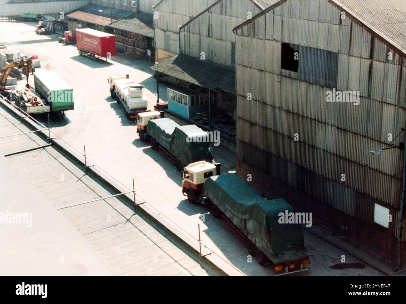 Thames Board Mills, paper mill industrial premises in Purfleet ...