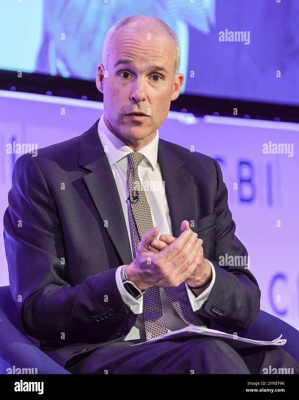 London, UK. 25th Nov, 2024. Ben Wilson. Panel discussion with (l-t-r ...