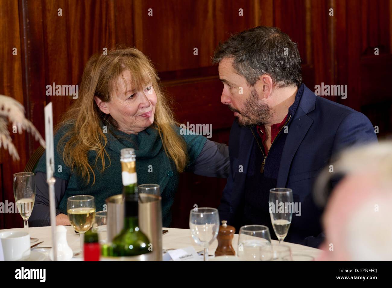 Mary Killen & Giles Coren, The Oldie of the Year 2024 20-11-24 Stock ...
